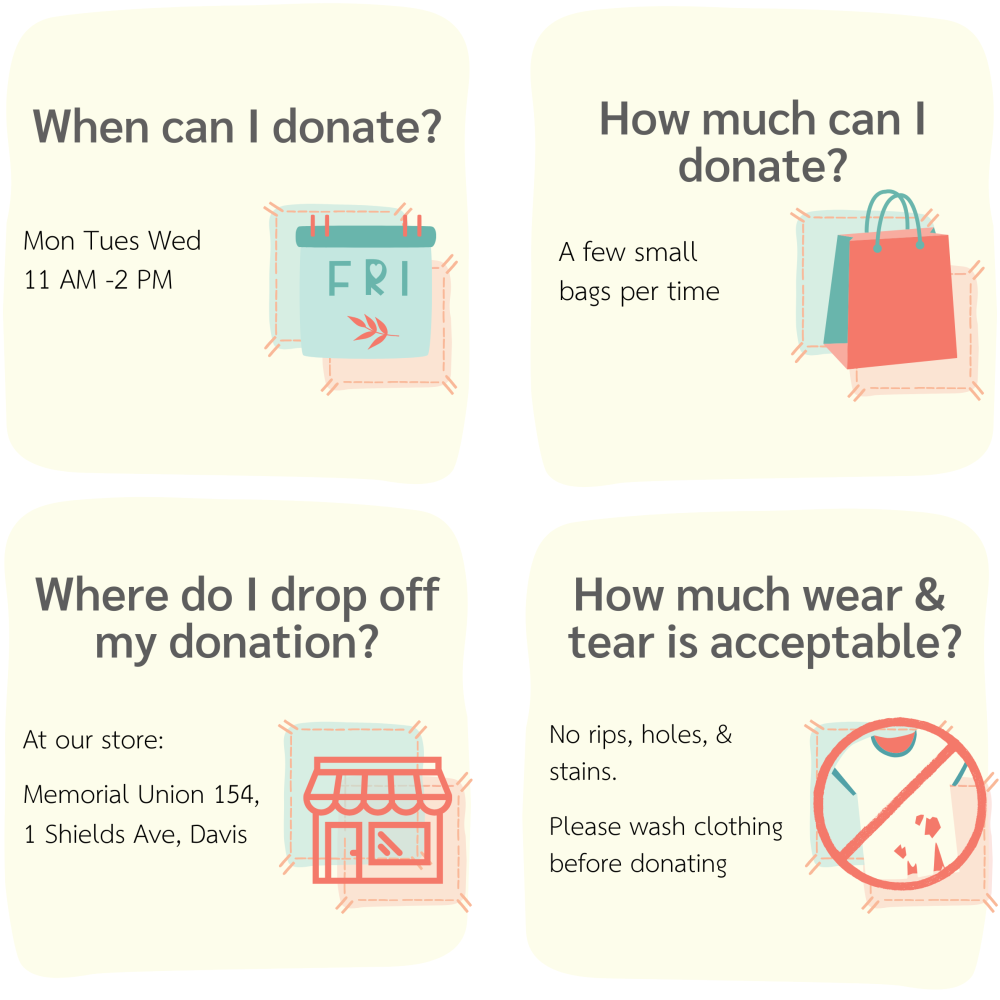 Donate | Aggie Reuse Store